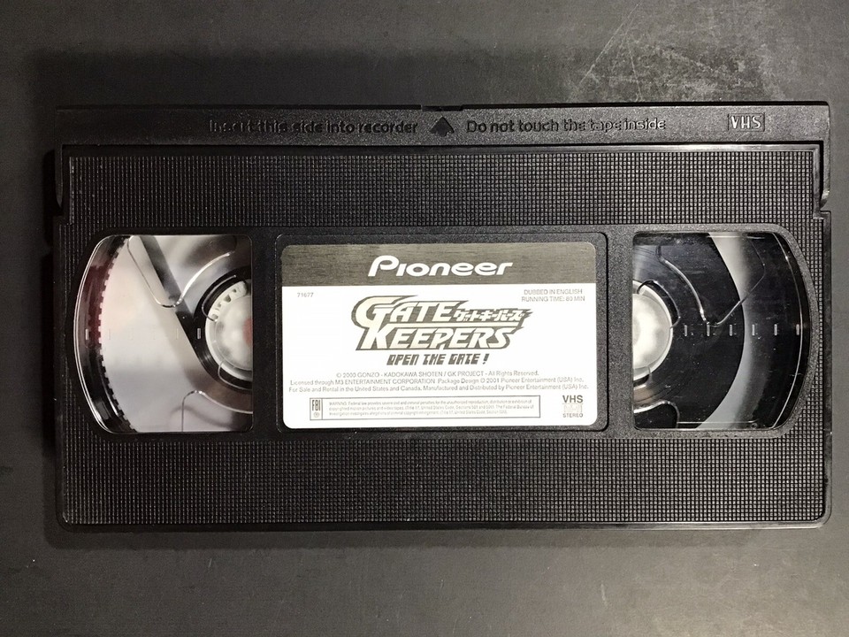 Gate Keepers - Vol. 1: Open The Gate (VHS, 2000, Dubbed) Pioneer ...