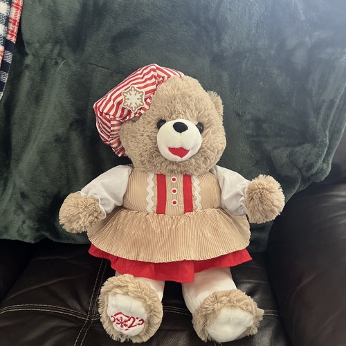 2023 Snowflake Teddy Bear Holiday Time GIRL Ginger Bread Christmas | eBay