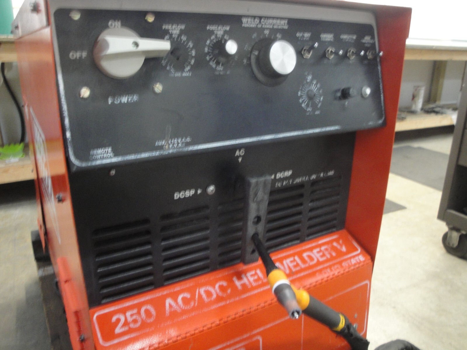 ESAB - Airco 250 amp Tig Welder #Heliwelder V, Torch & Pedal | eBay