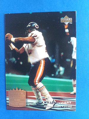 1997 UPPER DECK LEGENDS WILLIAM REFRIGERATOR PERRY #203 CHICAGO BEARS ...