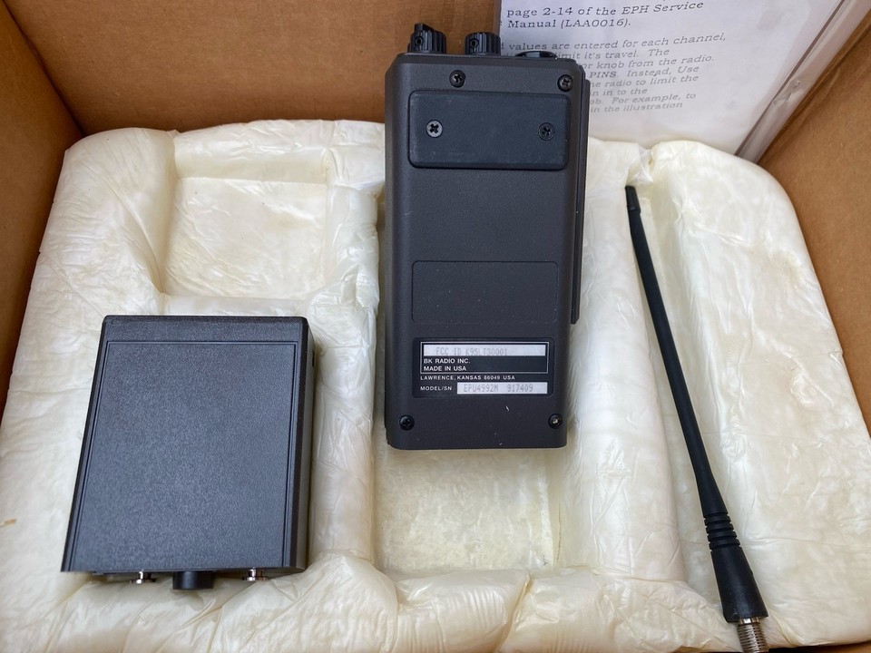 NEW Bendix King Two Way Radio EPU4992M UHF 450-512 MHz 210 Ch 4Watt | eBay