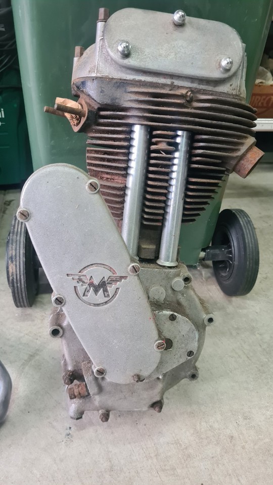 Vintage 1949 Matchless G80 500cc Engine – Classic British Motorcycle ...