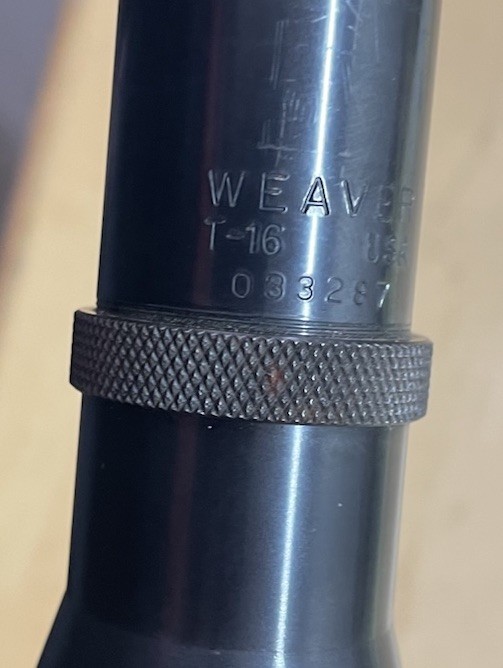 VINTAGE WEAVER T-16 T16 SCOPE AO MICRO TRAC USA Dot Reticle | eBay