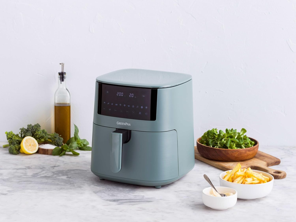 Bistro XXL Coloured Air Fryer - Smokey Sky Blue | eBay Australia