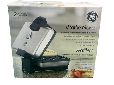 Vintage GE Waffle Baker Type WB03 Maker Model 169186 TESTED WORKS | eBay