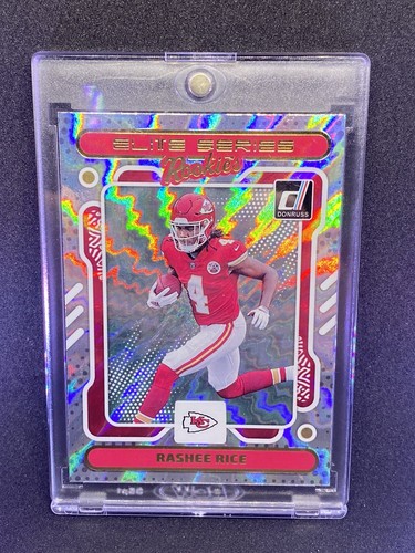 RASHEE RICE ROOKIE REFRACTOR SP Insert RC Card Non Auto - CHIEFS | eBay