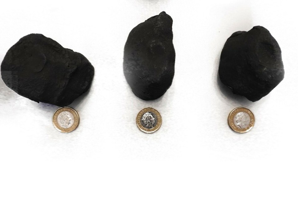 GAS FIRE REPLACEMENT CAST COALS CHOOSE AMOUNTSIZESVARIOUS FAKE ...