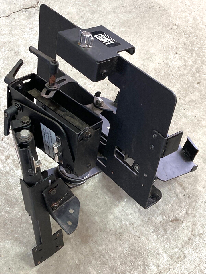 Police Console Computer Mount - Screen Mount - Keyboard Tray Lund UNV ...