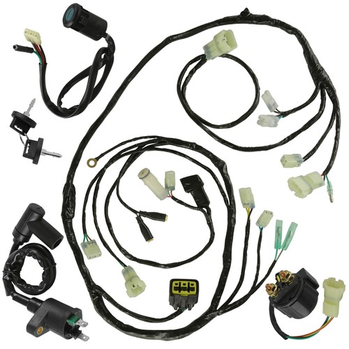 Wirie Harness Relay Ignition Coil Switch Kit For Honda Recon 250 ...