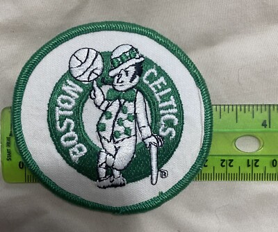 Vintage 3" Iron on or Sewing Patch - Boston Celtics - NBA Basketball | eBay