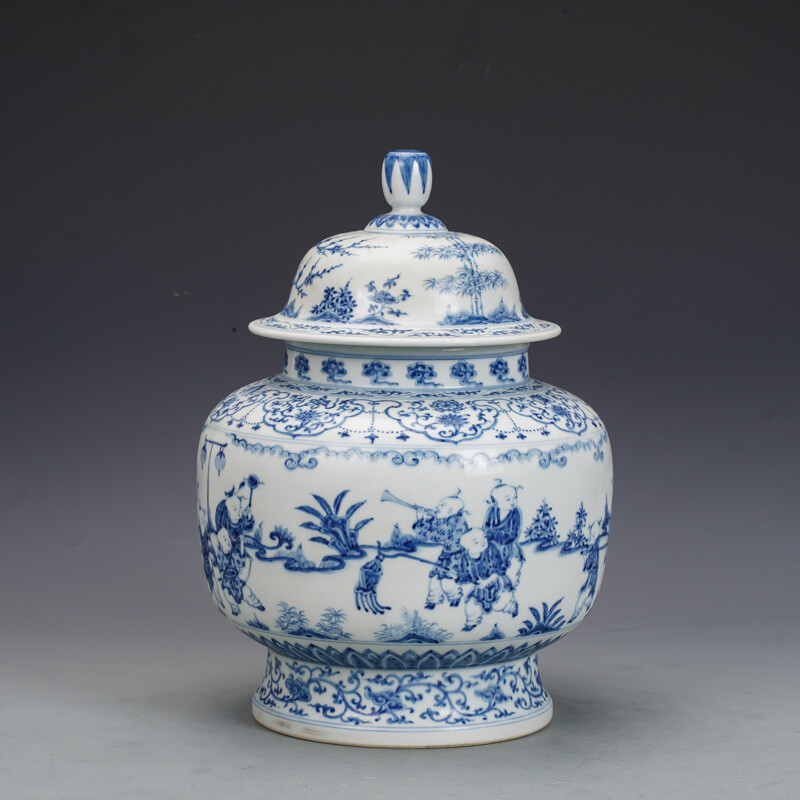 Ming Dynasty Jar 13.2'' China Ancient The Ming Dynasty Colorful