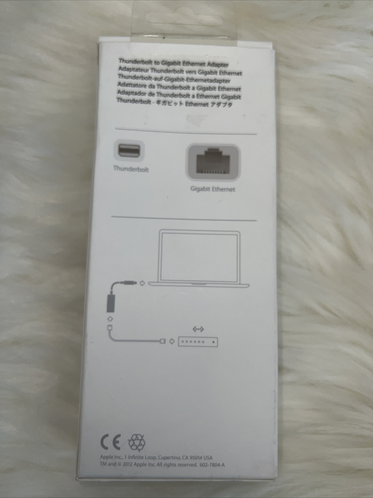 Apple A1433 Thunderbolt to Gigabit Ethernet Adapter - MD463LL/A | eBay