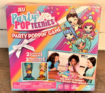 PARTY POP TEENIES Party Poppin' Game Board Game -Family Game Night Fun ...