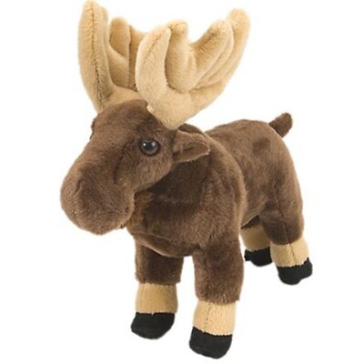 Wild Republic Cuddlekins Mini Moose 8 Inch Plush Figure NEW | eBay