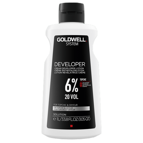 Goldwell Topchic System Lotion Developer Peroxide 2% 3%, 6%, 9% & 12% ...