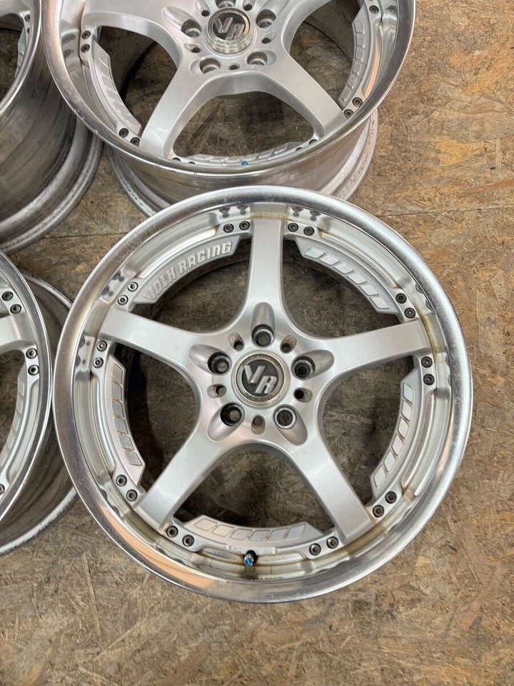 JDM Wheels RAYS 18x8/9 5x114.3 35/42 Volk Racing SF Challenge Set4 | eBay