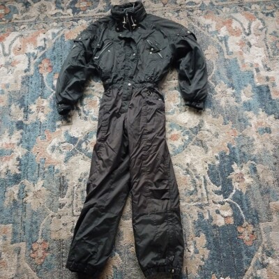 Vintage 80s Killy Ski Suit One Piece Snowsuit Snow Bib Womens Size 10 ...