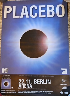 PLACEBO - Konzertposter Tour Poster 2010 | eBay.de