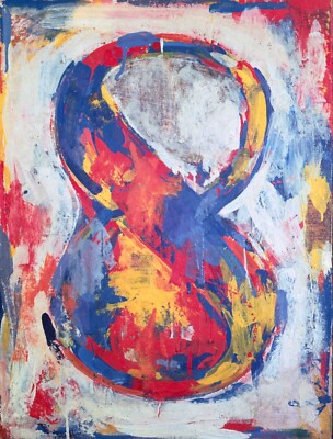 NEW Jasper Johns Numbers 8 Wall Art Print Poster Canvas FREE SHIPPING ...