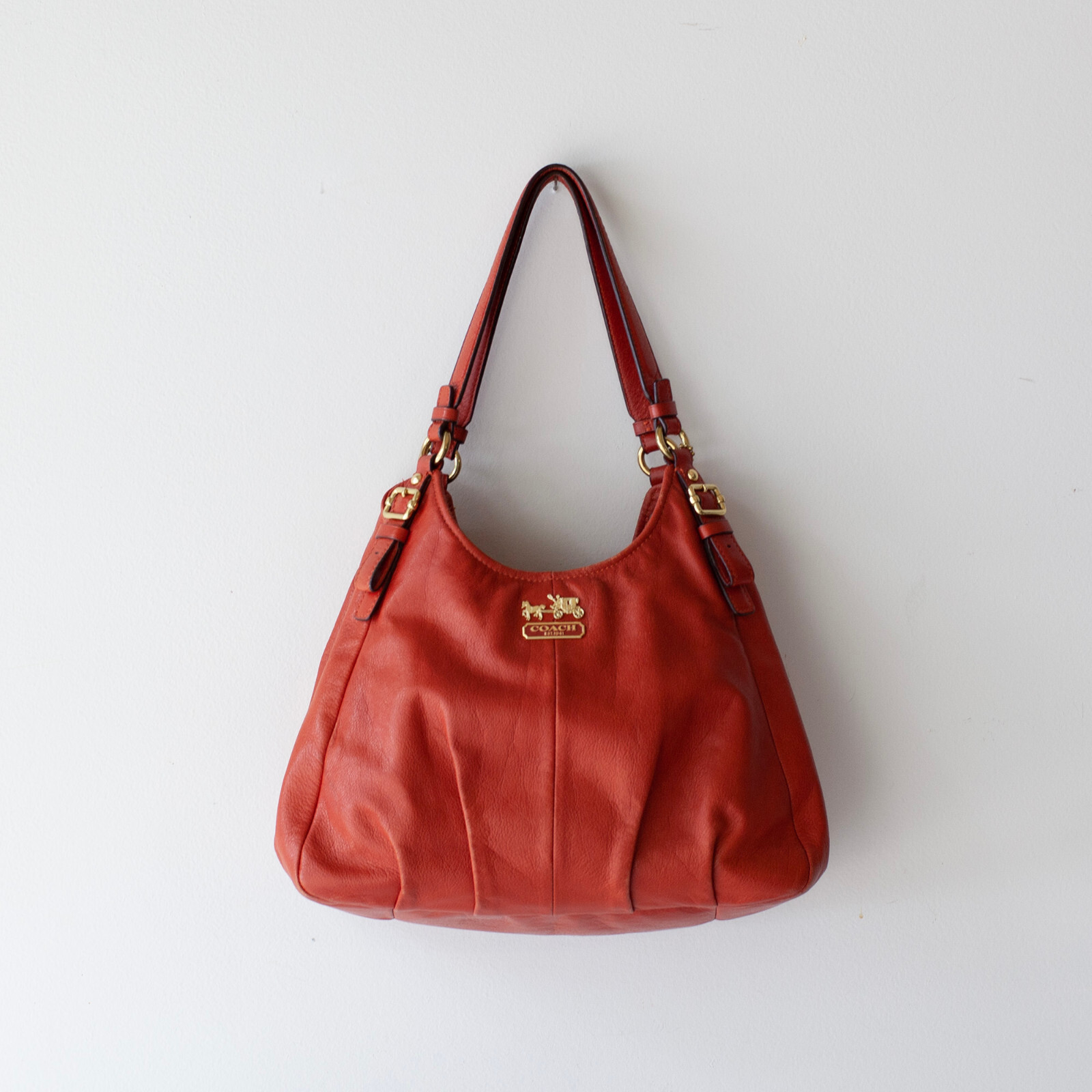 Coach Madison Maggie Rust Shoulder Hobo Bag - Excelle… - Gem