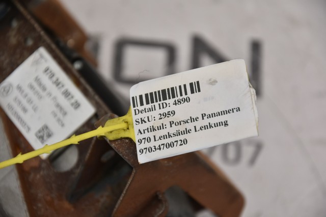 Porsche Panamera 970 S 4s GTS Turbo Steering Column 7pp905852c ...
