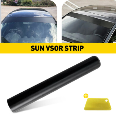 Car Sun Visor Strip Tint Film Front Windshield Shade Car Window Sun ...