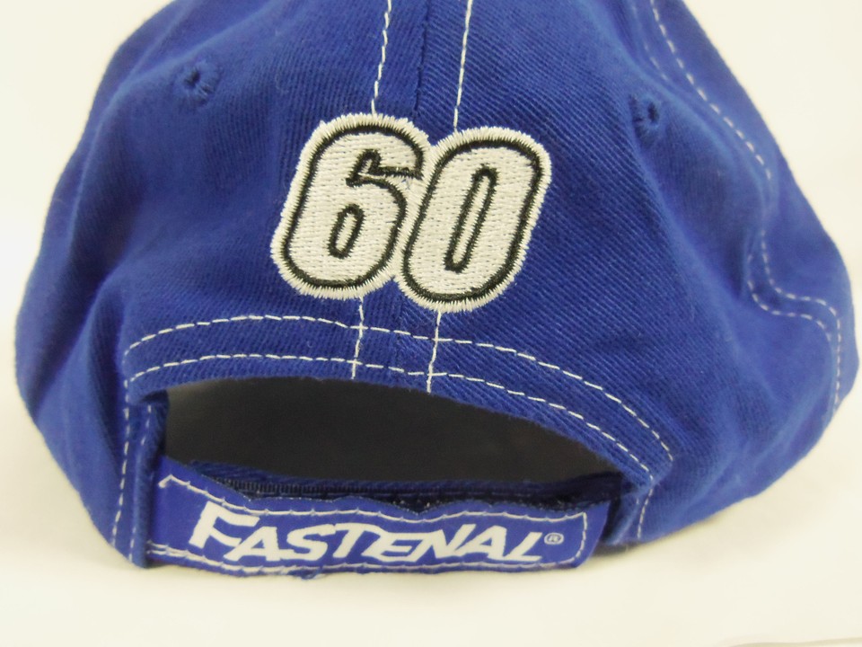 Fastenal 60 Baseball Hat Carl Edwards Black Fastenal Adjustable | eBay