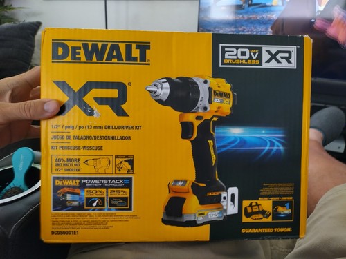 DEWALT DCD800D1E1 20V Brushless Cordless 1/2" Drill/Driver Kit for sale ...