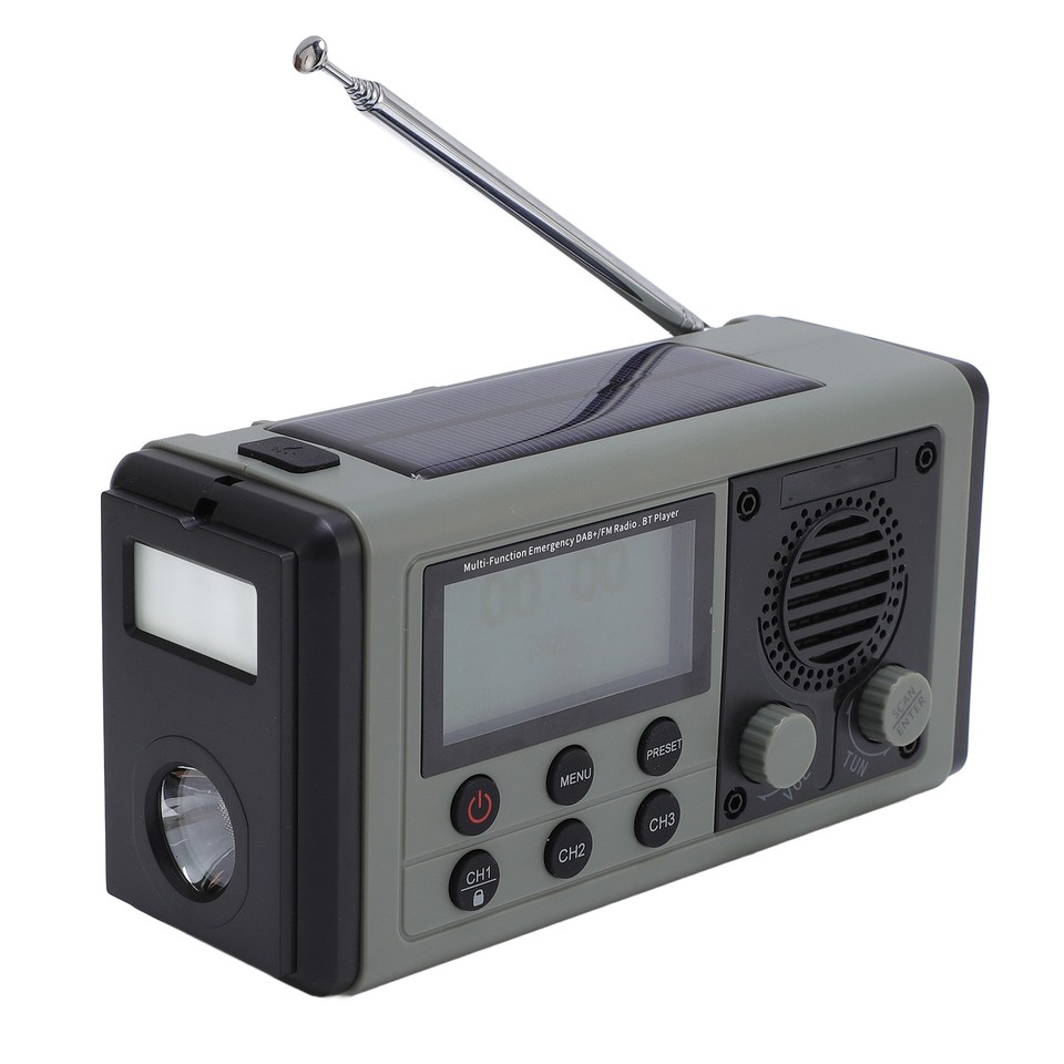 Portable Radio Player Versatile Radio DAB FM Broadcast For Emergency ...