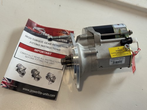 Triumph TR5, TR6, TR250, 2000 High Torque Gear Reduction Starter Motor ...