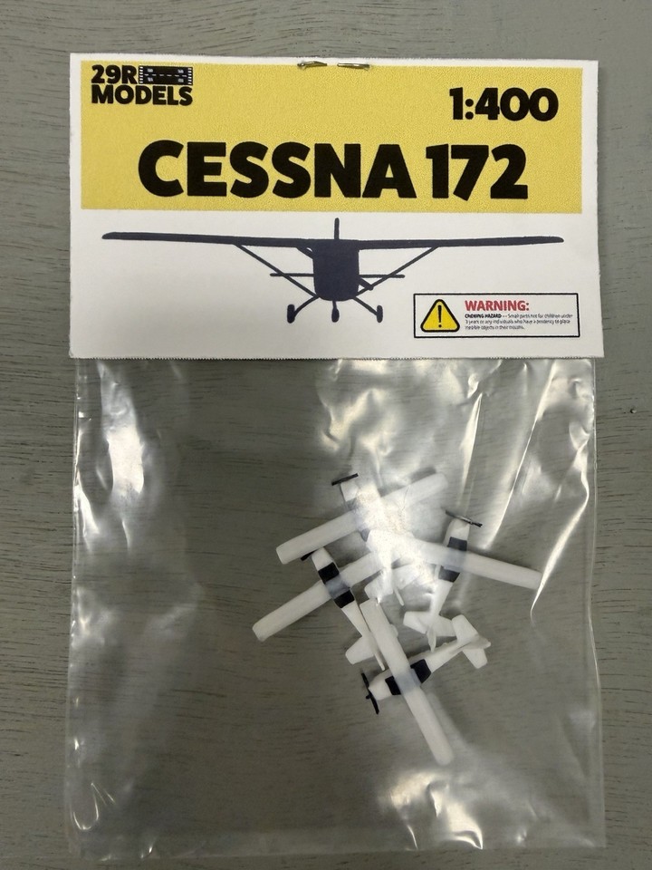 1/400 Scale Cessna 172 Skyhawk 3D Printed Airplane Model (4-PACK) | eBay