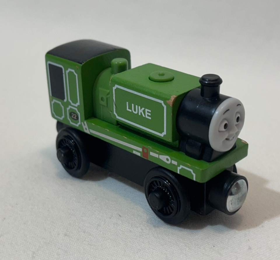 Wooden Luke Train Thomas and Friends Fits Brio P&P Discounts | eBay UK