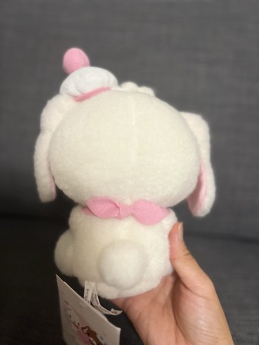 Sanrio SugarBunnies Shirousa Kurousa White Brown Rabbit Fluffy Heart ...