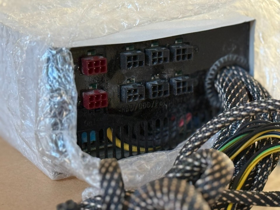 Enermax Galaxy 1000W Modular Power Supply EGX1000EWL + Boxes & Cables ...