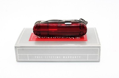 Victorinox Swiss Army Midnite Minichamp II Ruby Pocket Knife in ...