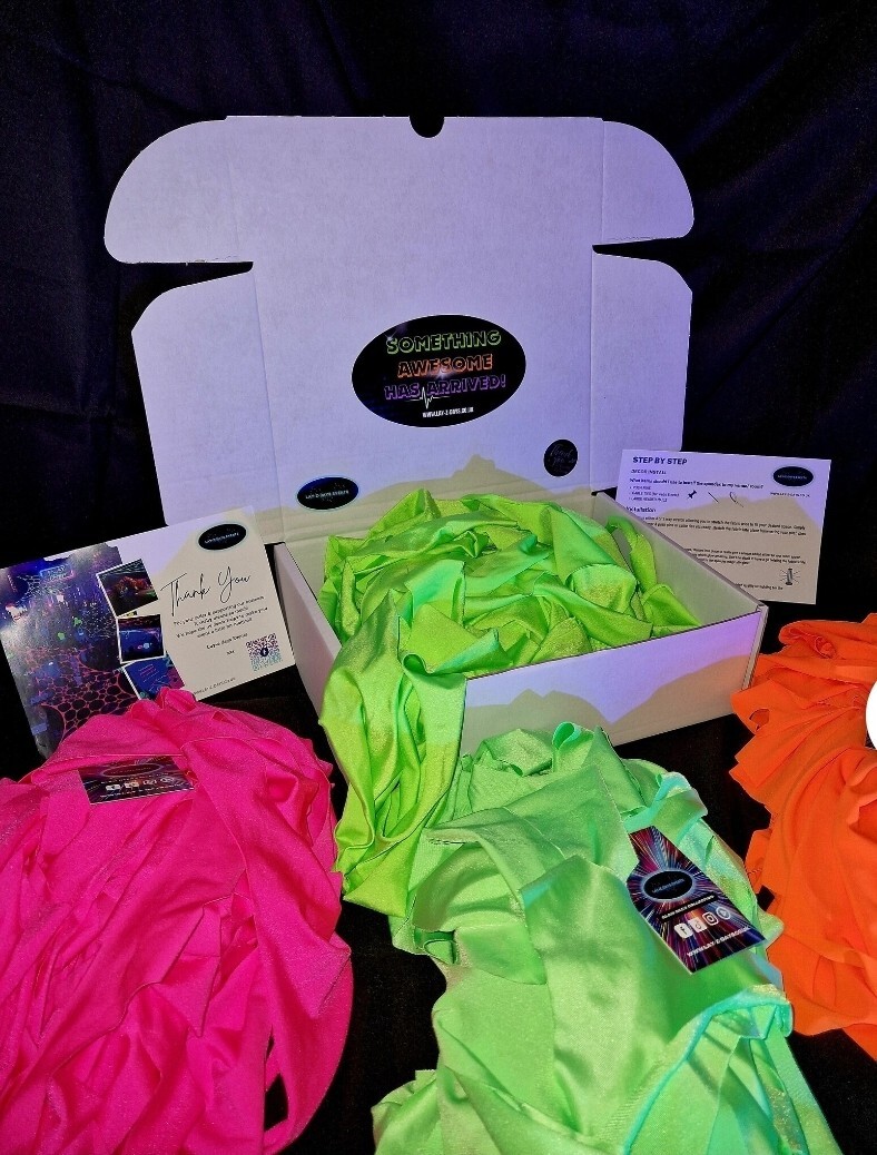 UV Event Decor , Black Light Party, Neon Glow , Stretch Decor, Dj ...