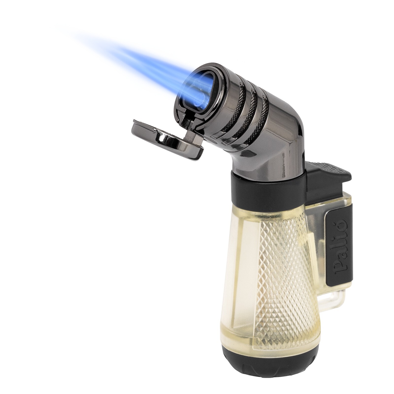 Palió Squadra Angled Triple Jet Flame Cigar Lighter Refillable ...