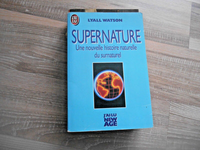SUPERNATURE (J AI LU, LYALL WATSON, 1990) | eBay