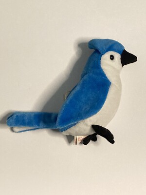 Rare Ty Rocket The Blue Jay Beanie Baby Plush Toy from 1997 With Tag ...