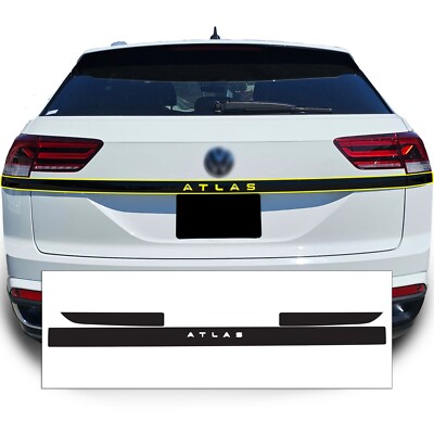 Fits Volkswagen Atlas 2021-2025 Rear Bumper Chrome Delete Decal ...