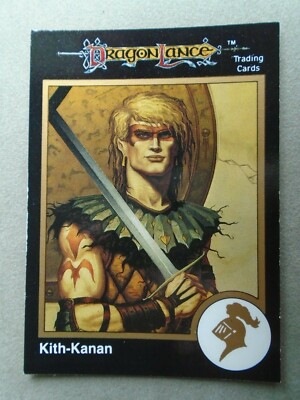 KITH-KANAN 2nd series GOLD BORDER DRAGONLANCE TSR CARD no 380 1991 | eBay