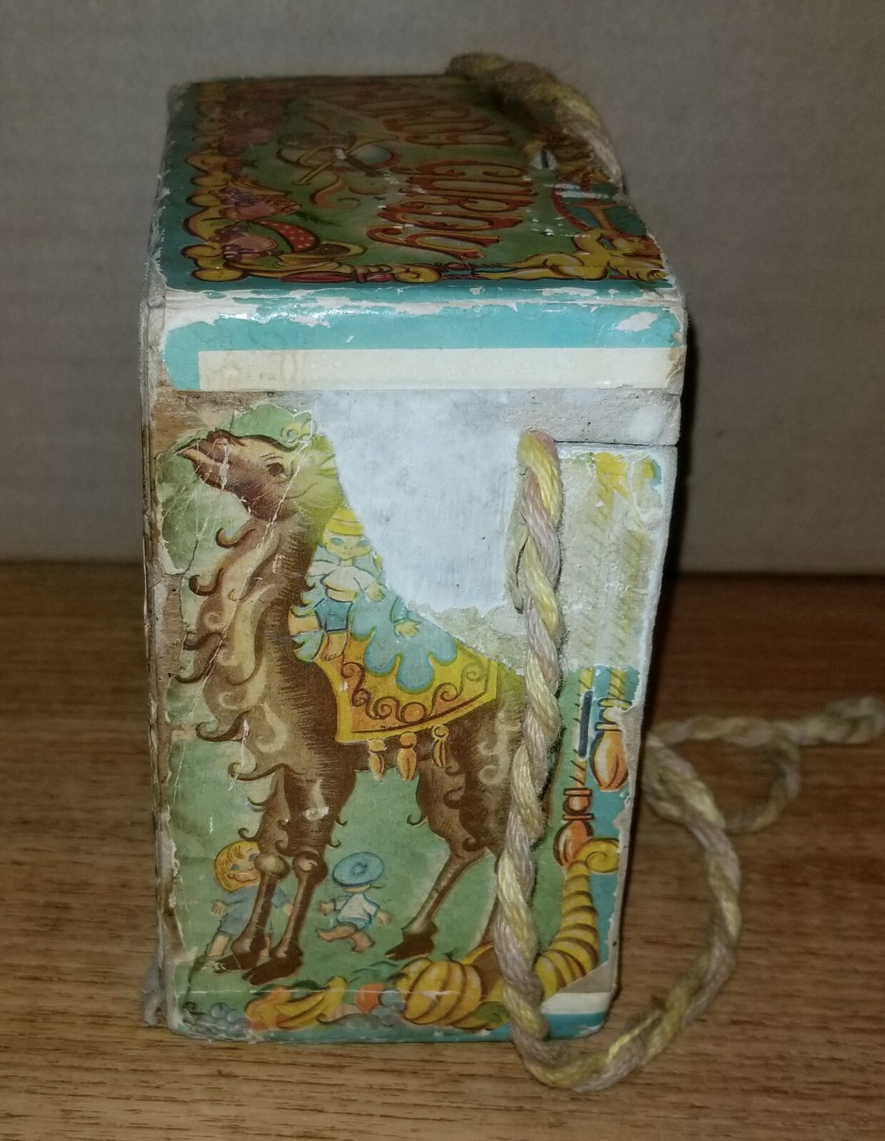 Vintage 1950s Ted Duncan Toy Music Box Hurdy Gurdy | eBay