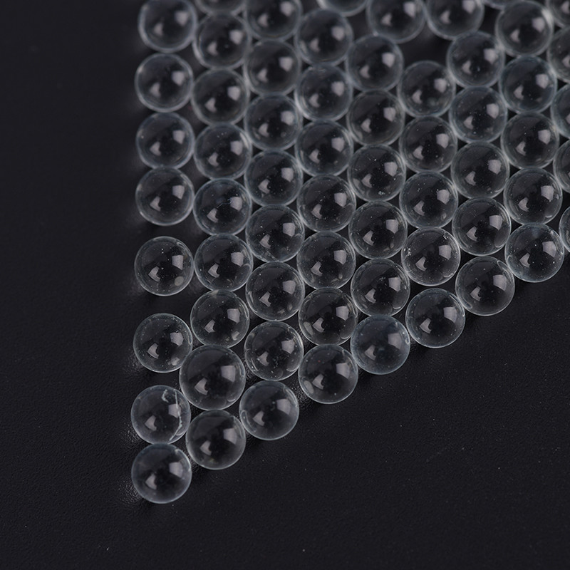 100pc/lot 6mm outdoor hunting slingshot catapult target clear glass ...