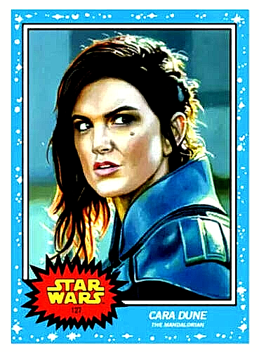 2020 Topps Living Set Star Wars CARA DUNE #127 Gina Carano The ...