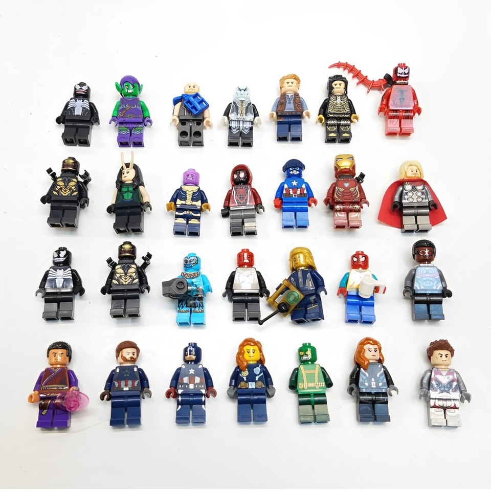 BULK LEGO Minifig Lot 100X Lego Minifigures Wedding Party Gift Lego ...