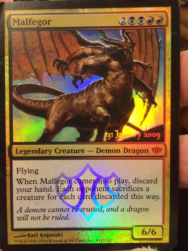 Malfegor // Foil // Promo // MTG Magic the Gathering | eBay