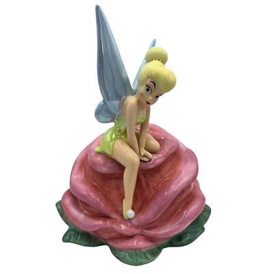 Brand New Tinker Bell Rose Cookie Jar | eBay