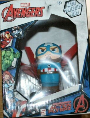 Marvel Avengers Captain America ACTION FLYERZ Radio Controlled Flyer ...
