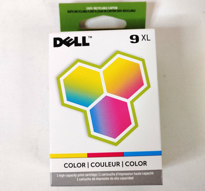 NEW Genuine DELL 9XL Color Ink Cartridge (MK993) Printer Model 926 ...