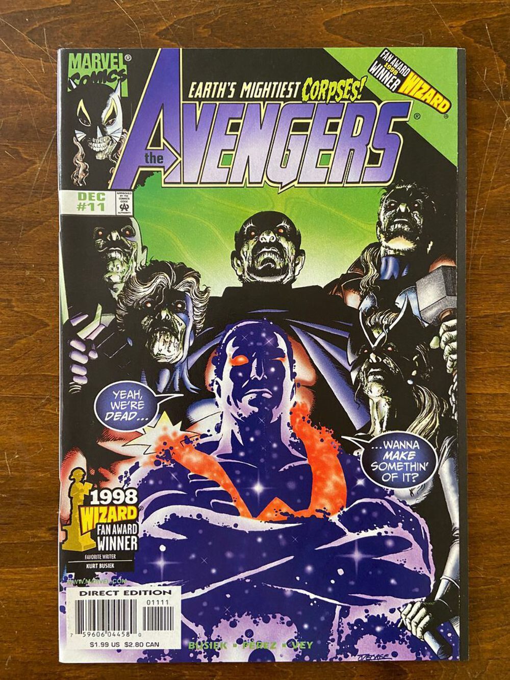 AVENGERS (VOL.3) #11 (Marvel, 1998)VF/+ Kurt Busiek, George Perez | eBay